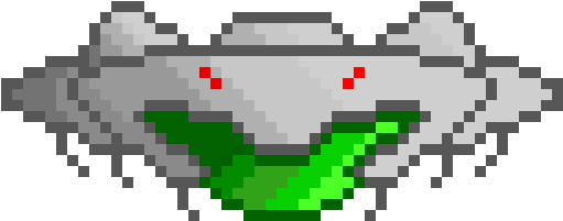 Download Alien Mothership - Mothership Pixel Art PNG Image with No ...