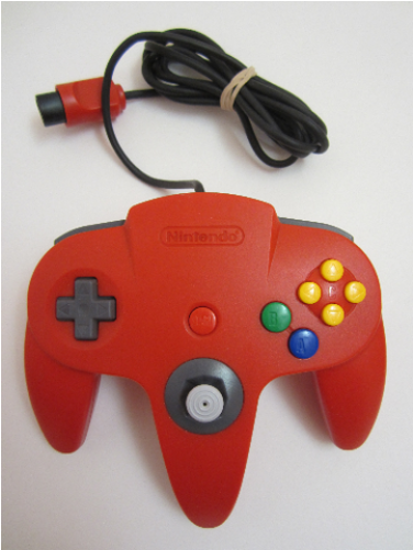 Download N64 Red Controller PNG Image with No Background - PNGkey.com