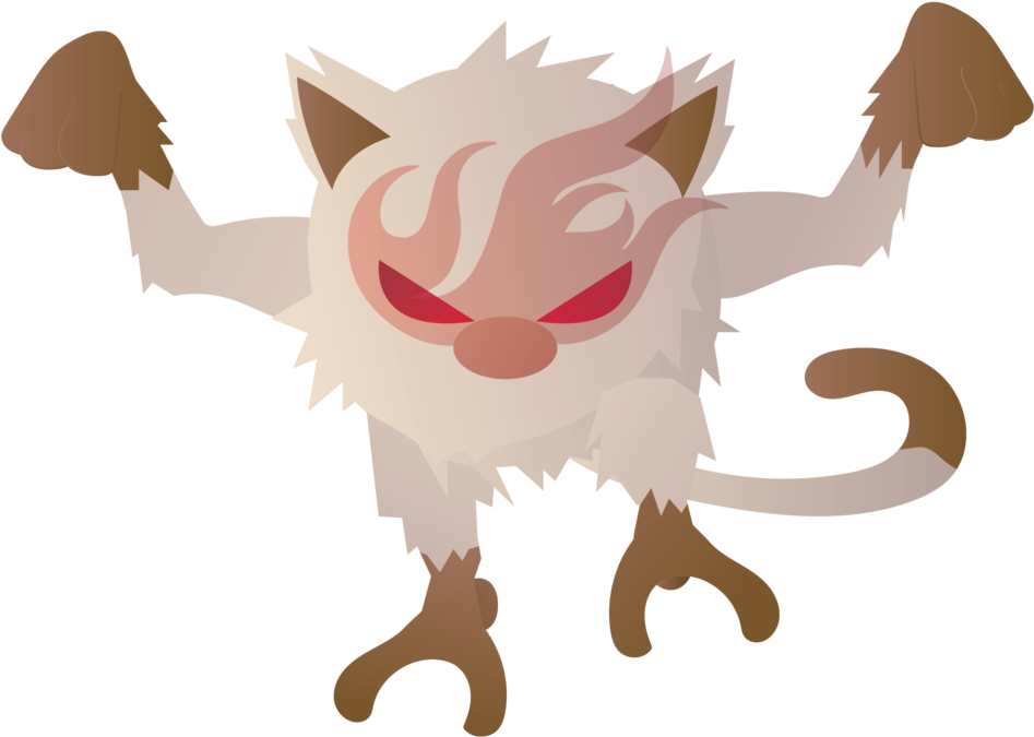 Download Mankey Used Leer By Pluivantlachance Game Art Hq - Mankey PNG ...