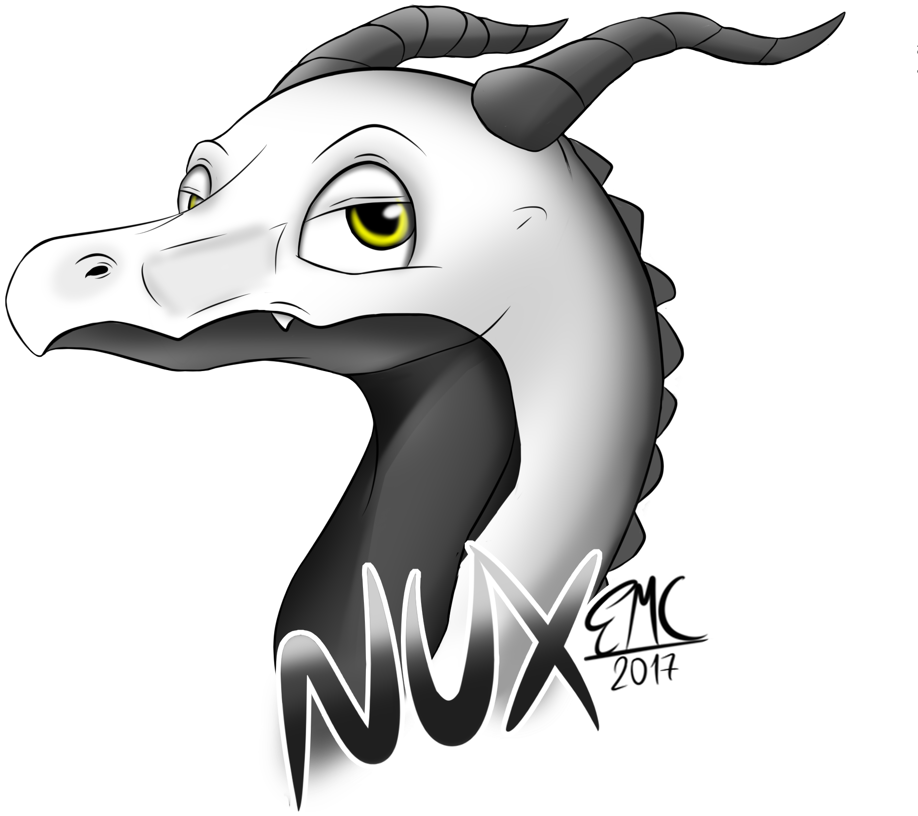 Download Nux The Ice Dragon - Illustration PNG Image with No Background ...