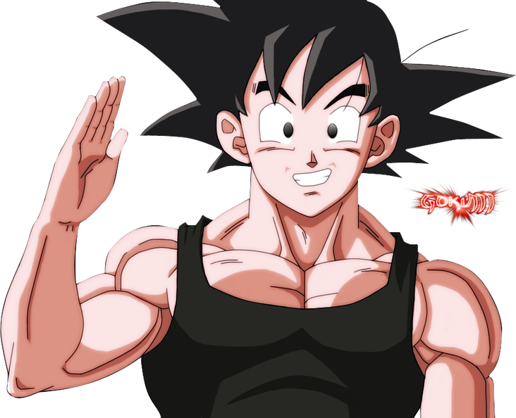 Download 8338 Render Goku Bye Bye - Goku Bye Bye PNG Image with No ...