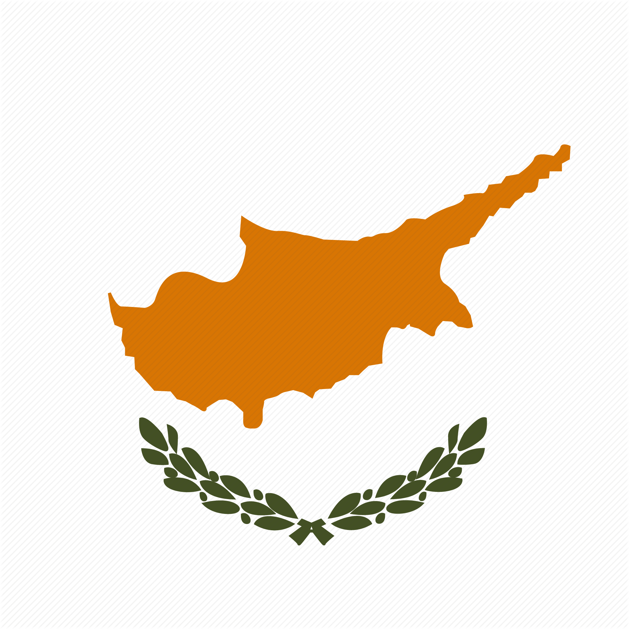 Download Cyprus Flag Clipart Icon - Cyprus Flag PNG Image with No ...