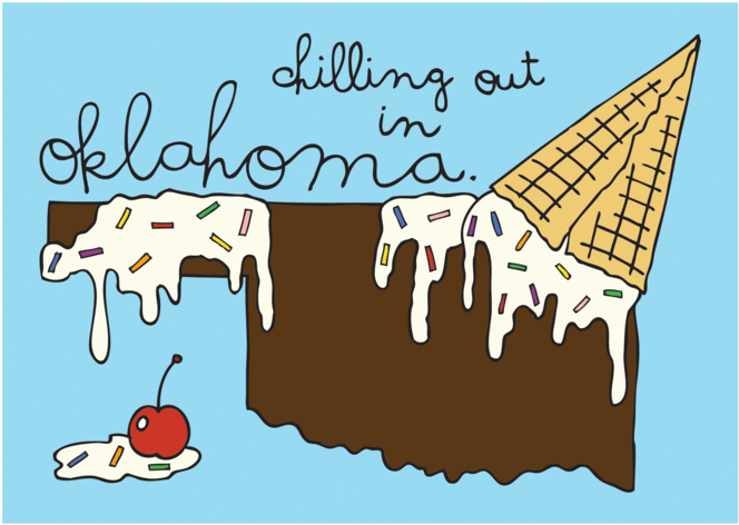 Download Ok Ice Cream Postcard PNG Image with No Background - PNGkey.com