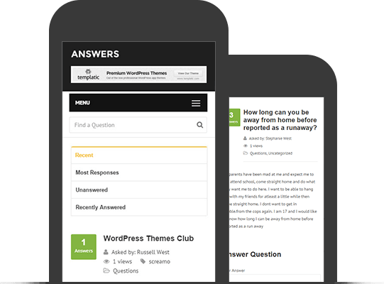 Download Mobile Friendly And Responsive Q&a Theme - Question Answer ...