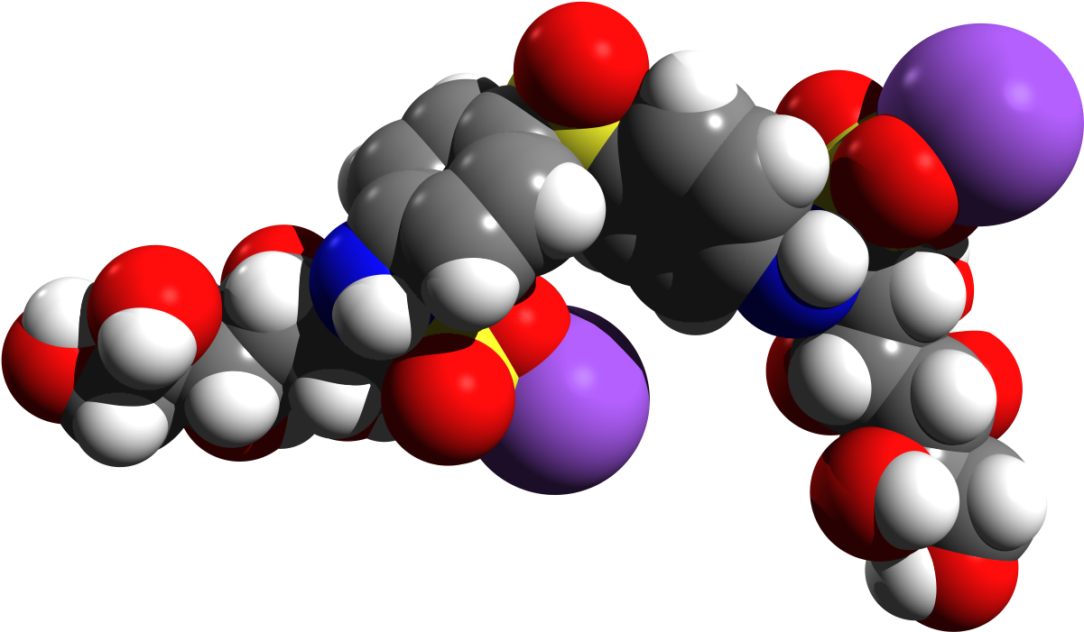 Promin Molecular Structure Spacefill - Molecular Model Png - Free ...
