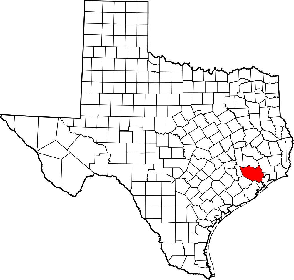 Open - Harris County On Texas Map - Free Transparent PNG Download - PNGkey