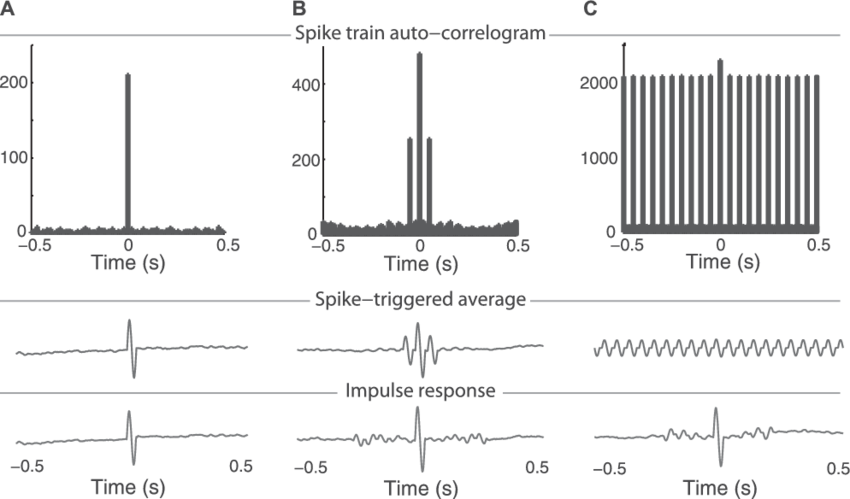 Download The Impulse Response Is Related To The Spike-triggered ...