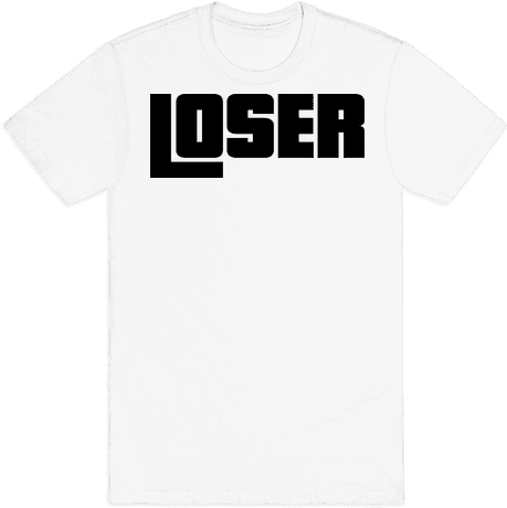Download Loser Mens T-shirt - T-shirt PNG Image with No Background ...
