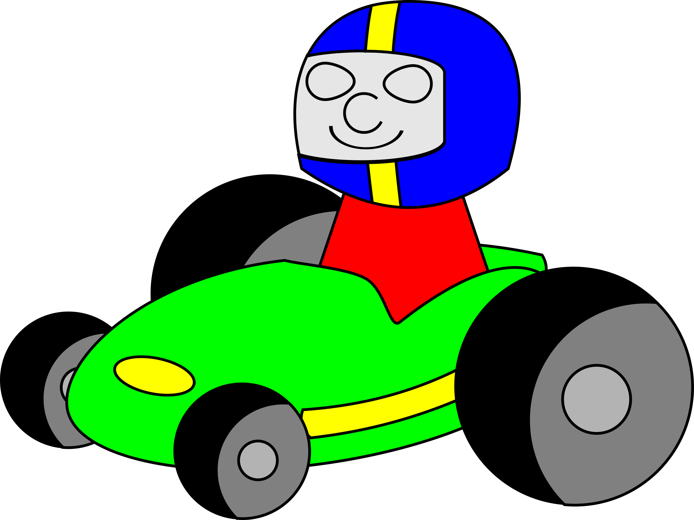Download Clipart - Go Kart Drawing Easy PNG Image with No Background ...