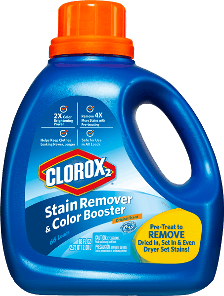 Download 00 For Clorox 2® - Clorox Stain Remover For Colors PNG Image ...