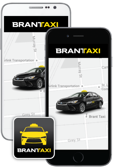 Download Mobile App Is Available Now - Brant Taxi PNG Image with No ...