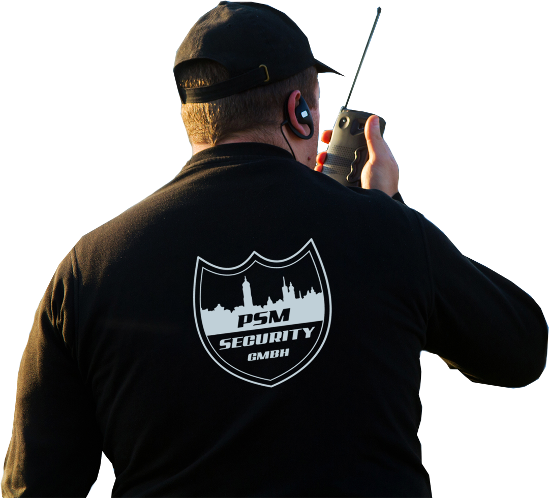 Security Guard Services - Security Guard Back Png - Free Transparent ...