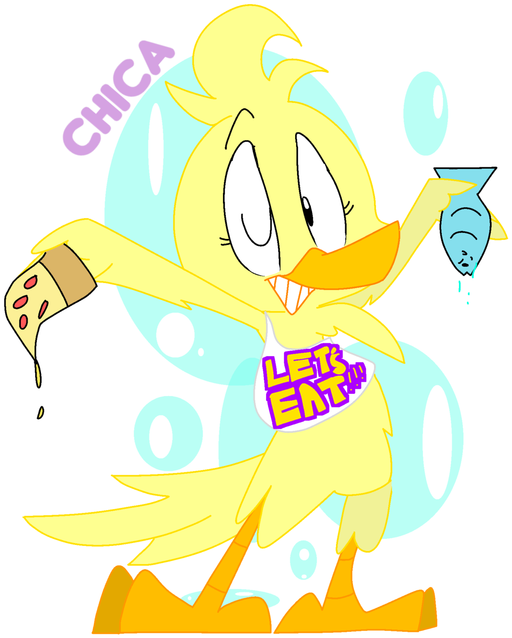 Download Chica Cartoon Five Nights At Freddy's PNG Image with No ...