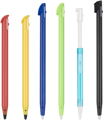 Download Universal 3ds Rainbow Stylus Pack - Rollerball Pen PNG Image ...
