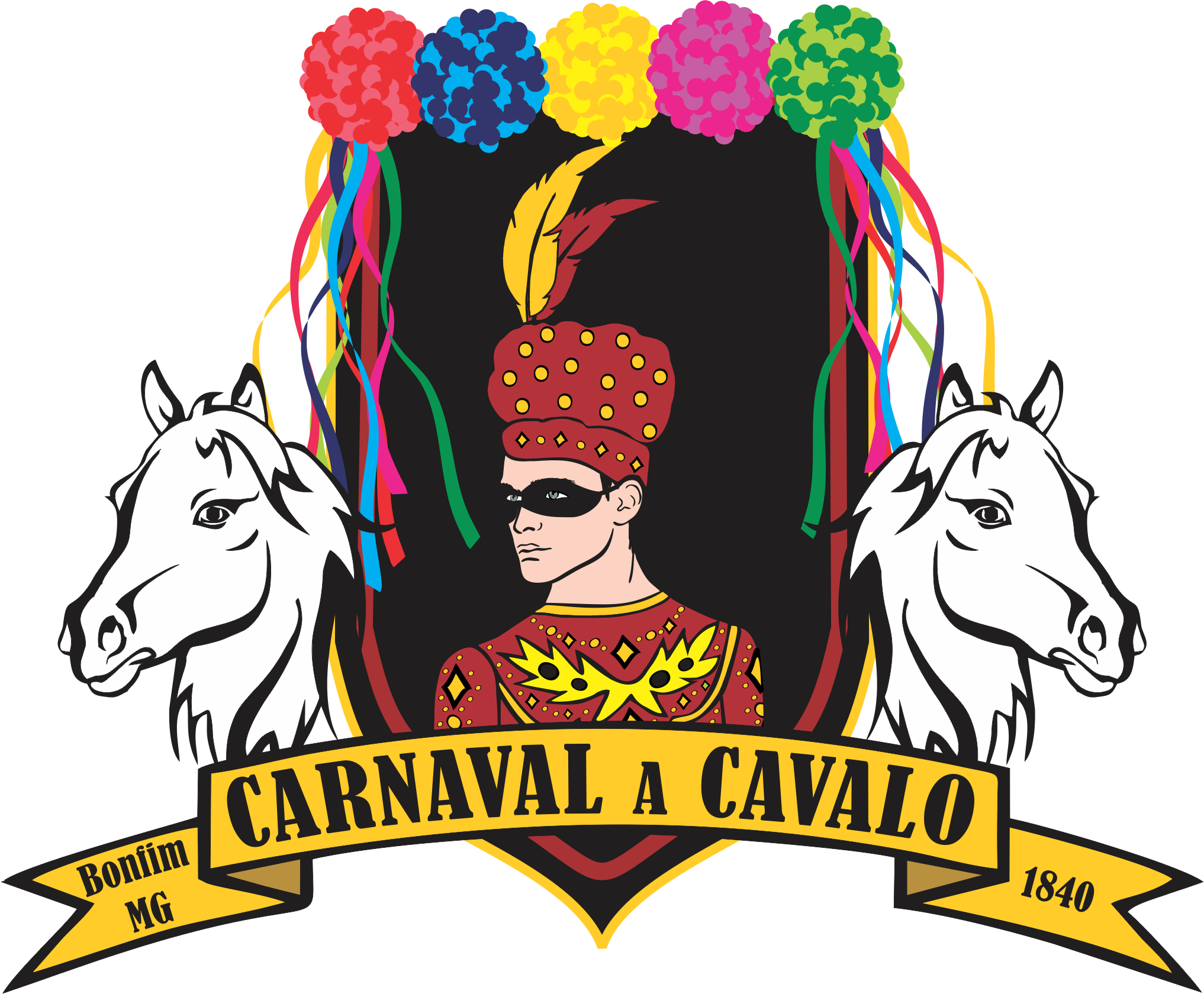 Download Carnaval A Cavalo - Cartoon PNG Image with No Background ...
