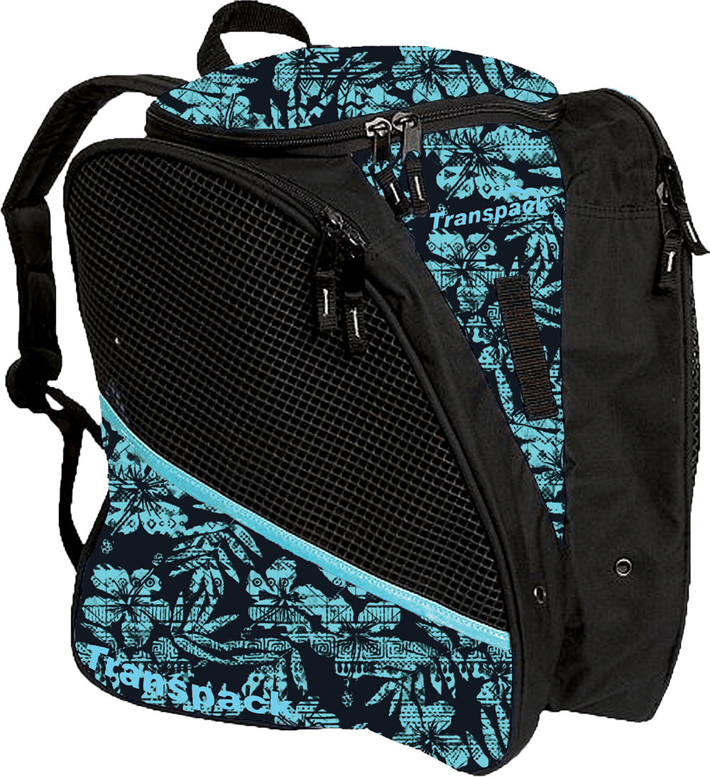 Download Teal Tiki Floral Style - Transpack Ice With Print Design (pink ...