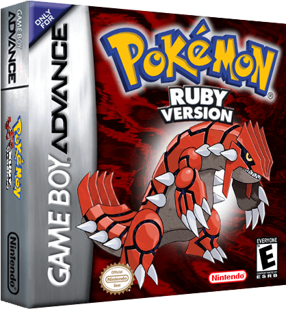 Pokemon Ruby Version - Game Boy Advance - Free Transparent PNG Download ...