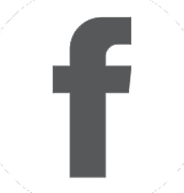 Grey Facebook Vector Icon