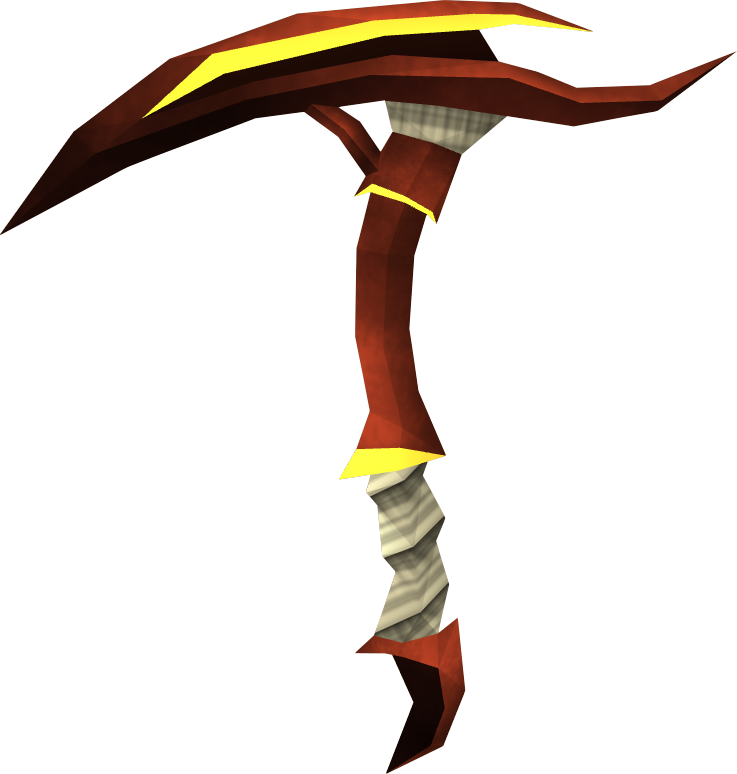 Download Gilded Dragon Pickaxe - Dragon Pickaxe Rs3 PNG Image with No ...