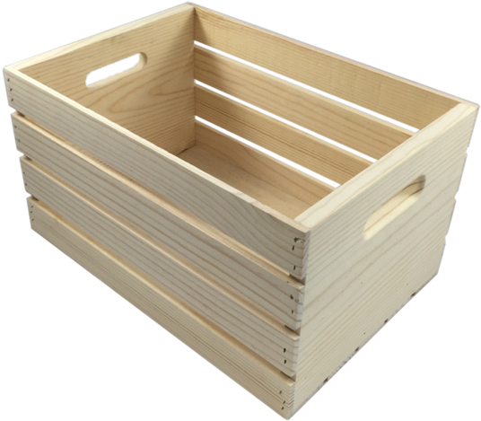 Download Standard Pine Crate - Crate PNG Image with No Background ...