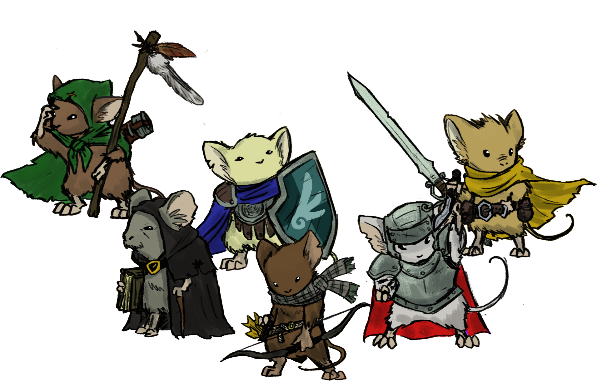 Download Some News For You - Rpg Mouse Guard PNG Image with No ...