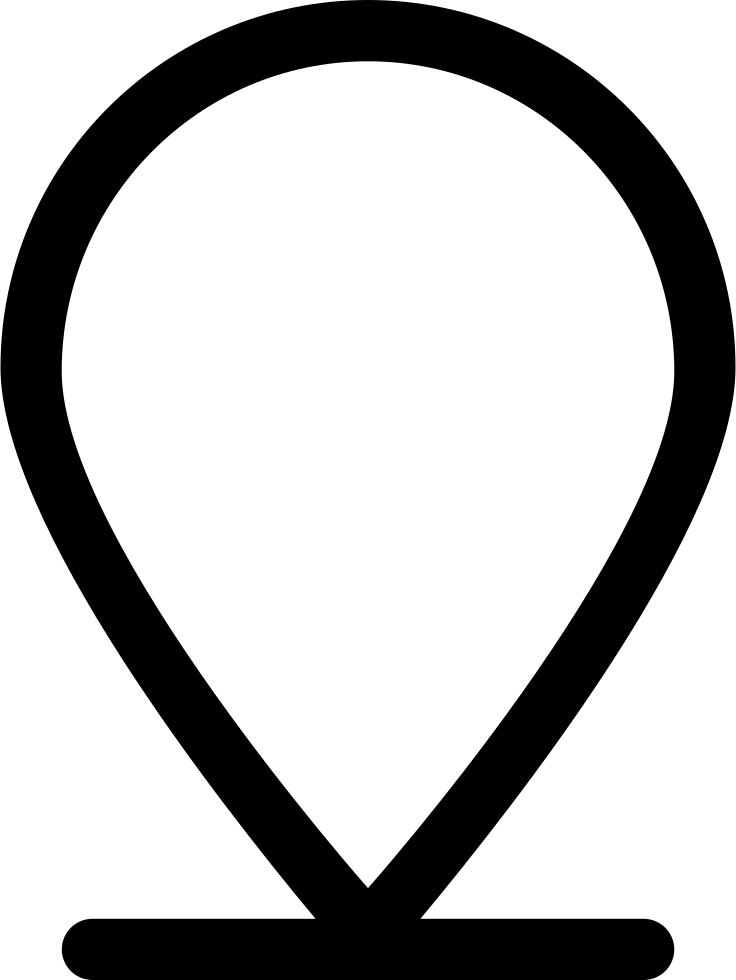 Download Location On Map Outline Symbol Comments - Emblem PNG Image ...