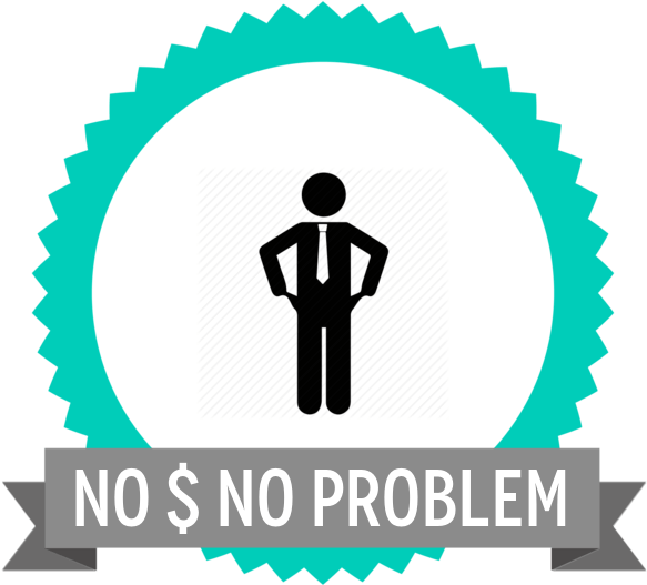 Download No Money, No Problem - Blue 16" Decorative Fan Decoration PNG ...