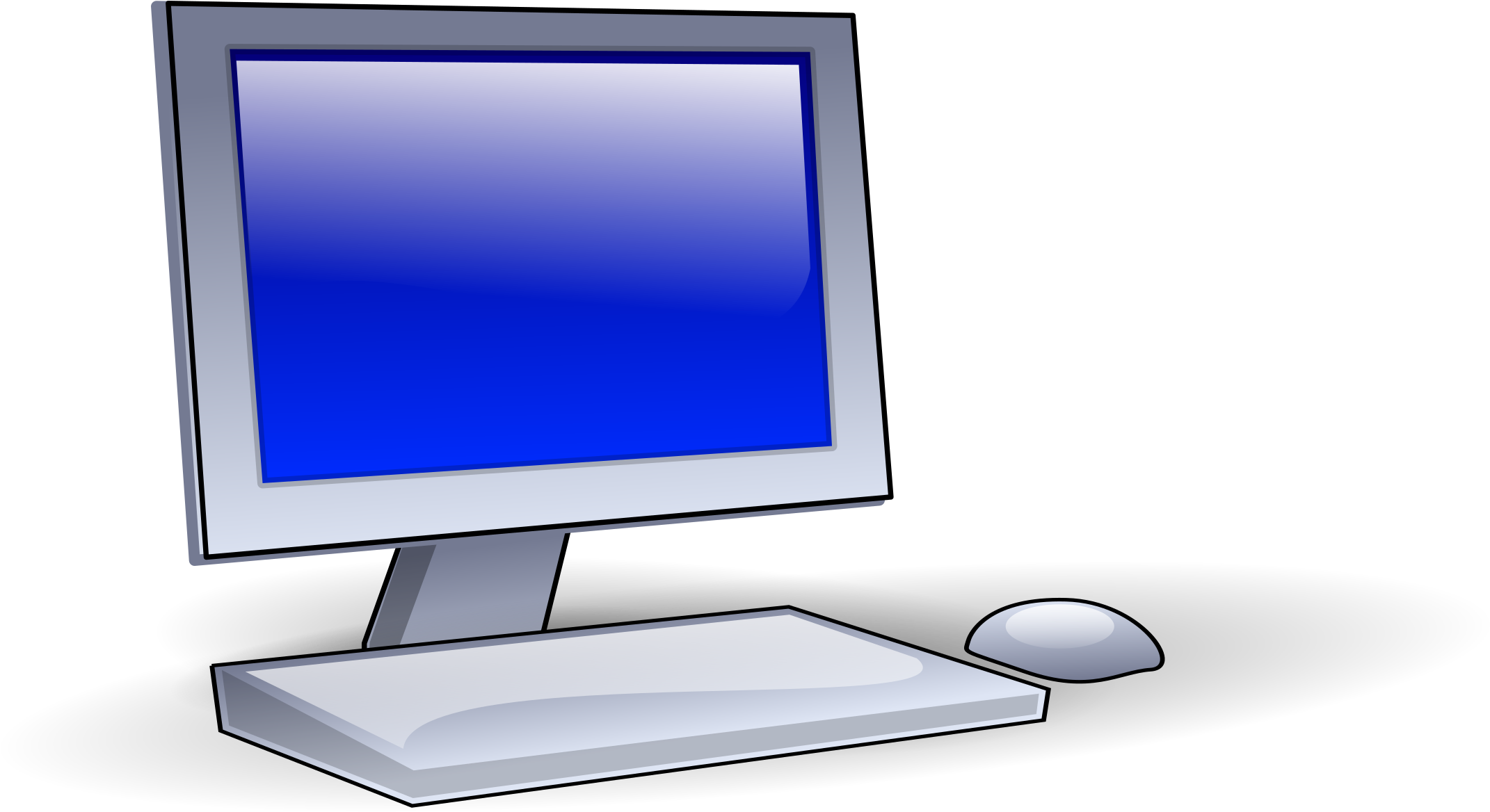 Download Clip Art Computers - Clip Art Image Of Computer PNG Image with ...
