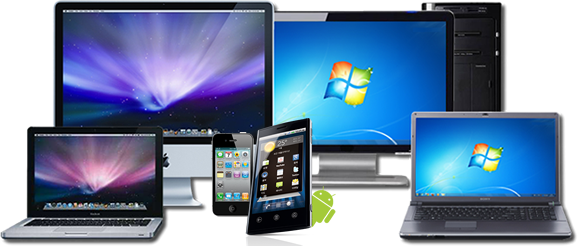 Download Computers - Cell Phones And Computers PNG Image with No ...