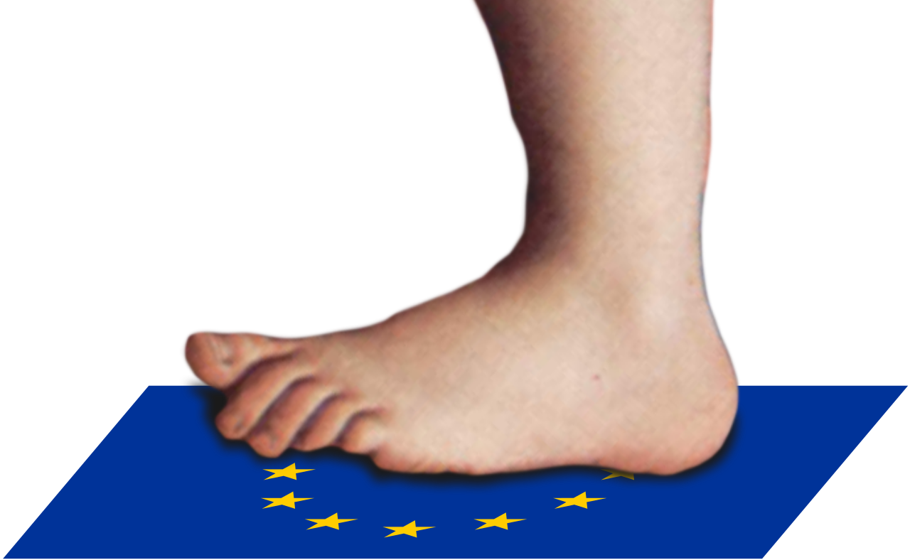 Download Monty Python Foot On Europe - Monty Python Foot Png PNG Image ...