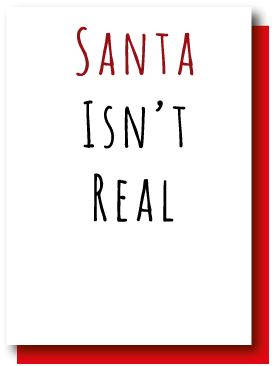 Download Santa Isn't Real - Human Action PNG Image with No Background ...