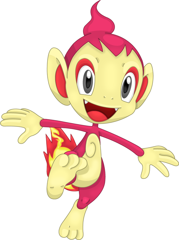 Shiny Chimchar Pokédex - Chimchar Shiny Png - Free Transparent PNG ...