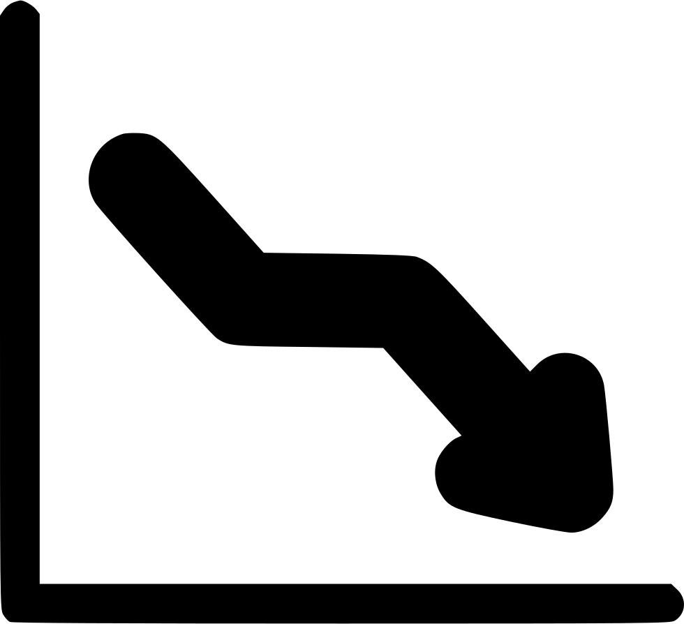 Download Line Graph Decrease Profit - Decrease Graph Logo PNG Image ...