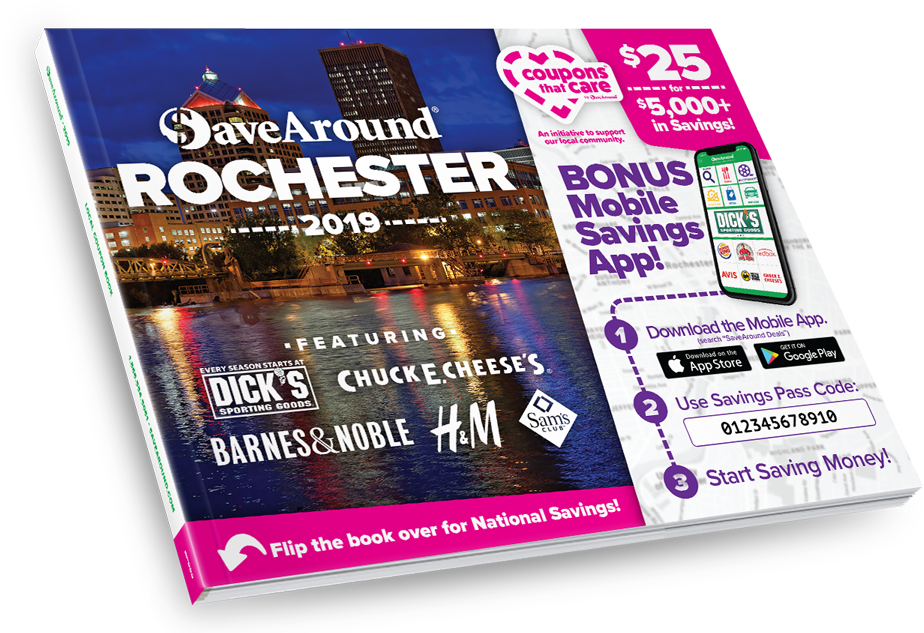 Download Rochester, Ny 2019 Savearound ® - 2019 Save Around Coupon Book ...