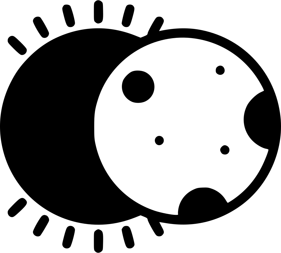 Solar Eclipse - - Vector Graphics - Free Transparent PNG Download - PNGkey