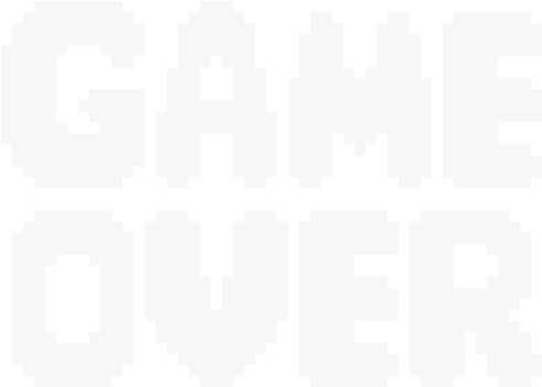 Game Over - Game Over Pixel Transparent - Free Transparent PNG Download ...