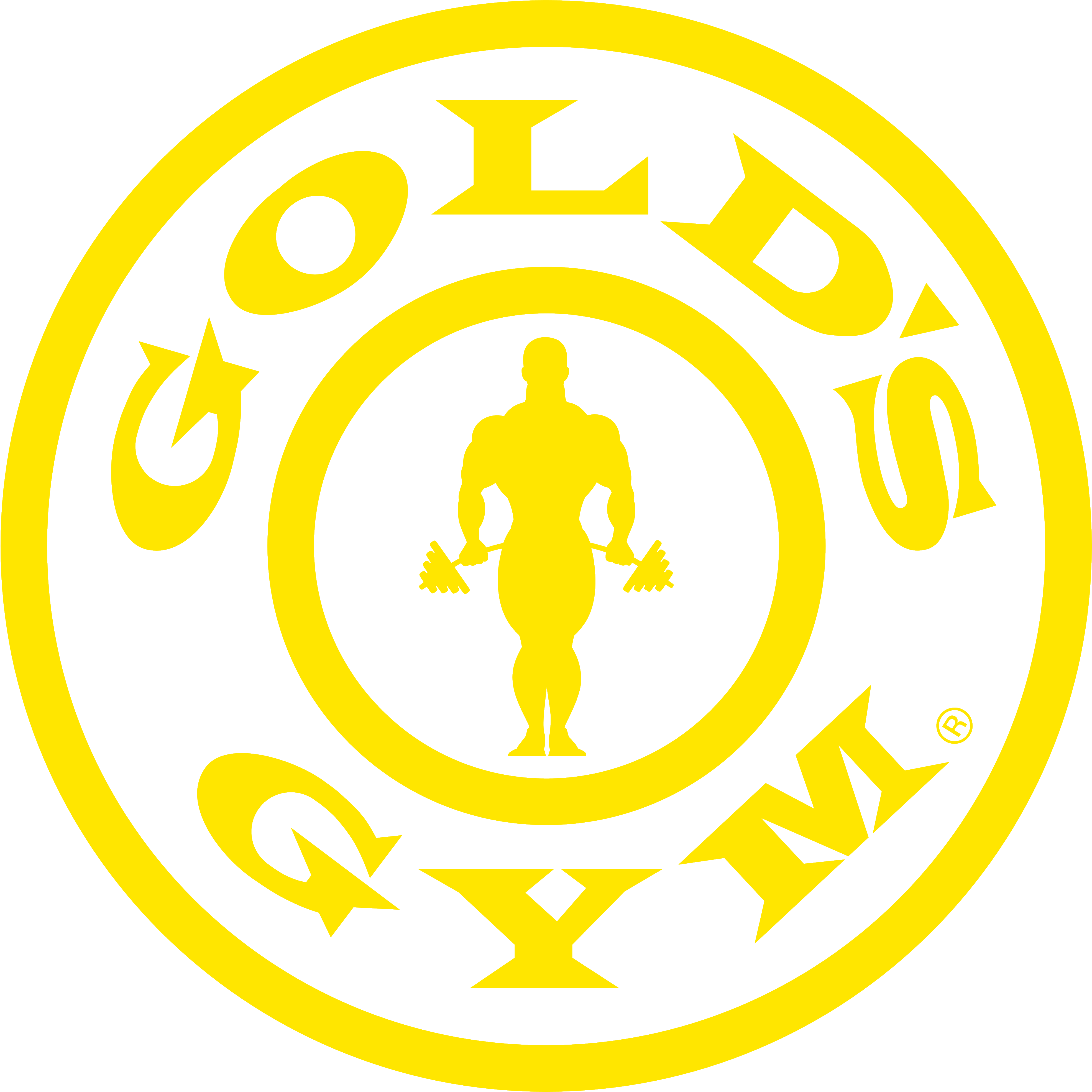 Gold's Gym Logo - Gold's Gym White Logo - Free Transparent PNG Download ...