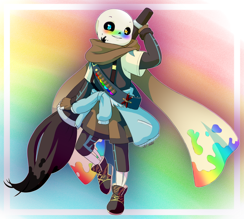 Download More Like Undertale Au - Ink Tale Sans PNG Image with No ...