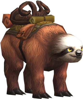 Download Hurry It's The -slowpoke Sloth - Pirate101 PNG Image with No ...