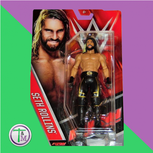Download Wwe Seth Rollins The Shied Mattel Series 60 Mask Basic PNG ...