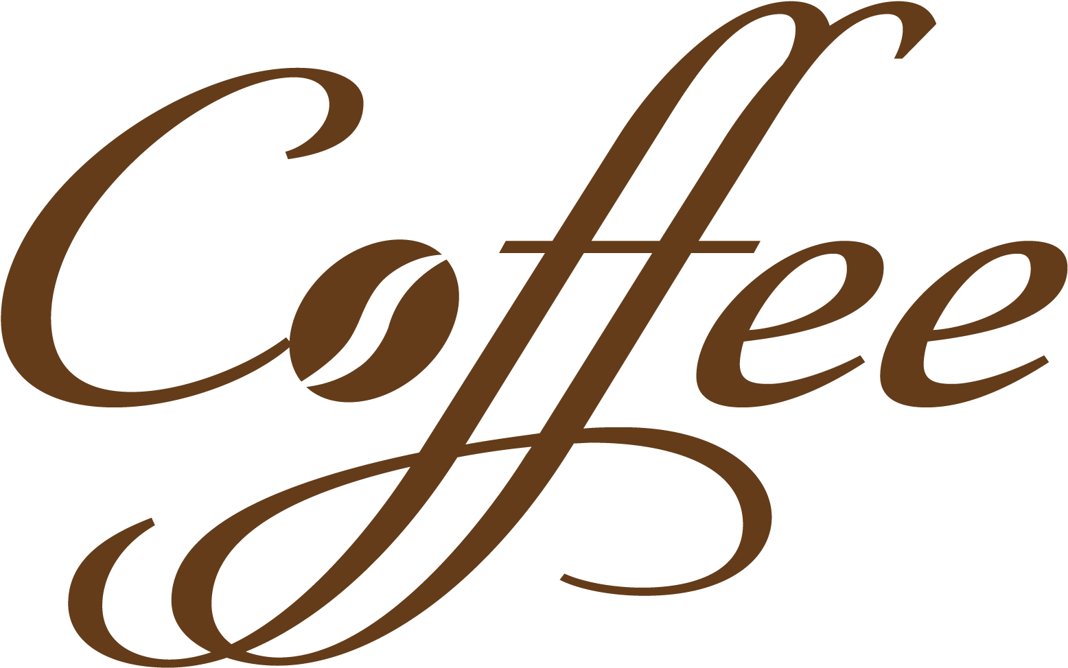 Download Cursiv Coffee Decorative Text Png - Coffee Text Vector PNG ...