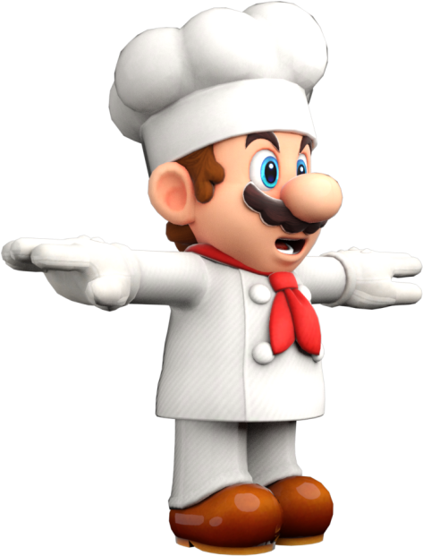 Chef - Super Mario Odyssey King Mario - Free Transparent PNG Download ...