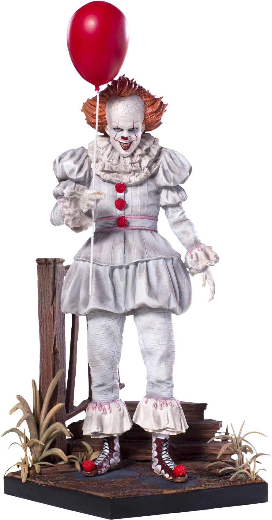 Download It Statue Pennywise Deluxe - Pennywise 1 10 PNG Image with No ...