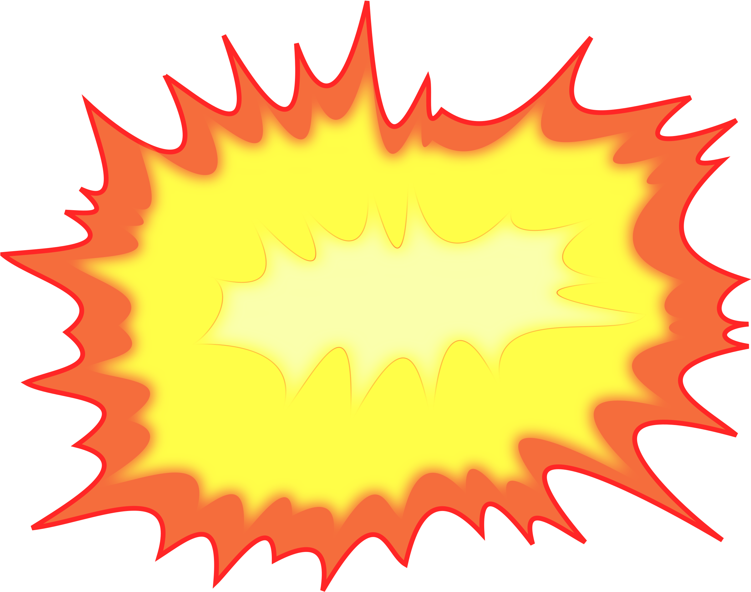 Download Gun Blast Png Vector Transparent Library - Explosion Clip Art ...