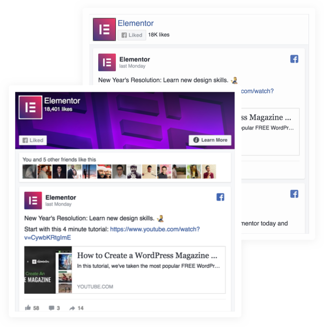 Download Place Your Facebook Page In A Like Box Across Your - Facebook ...