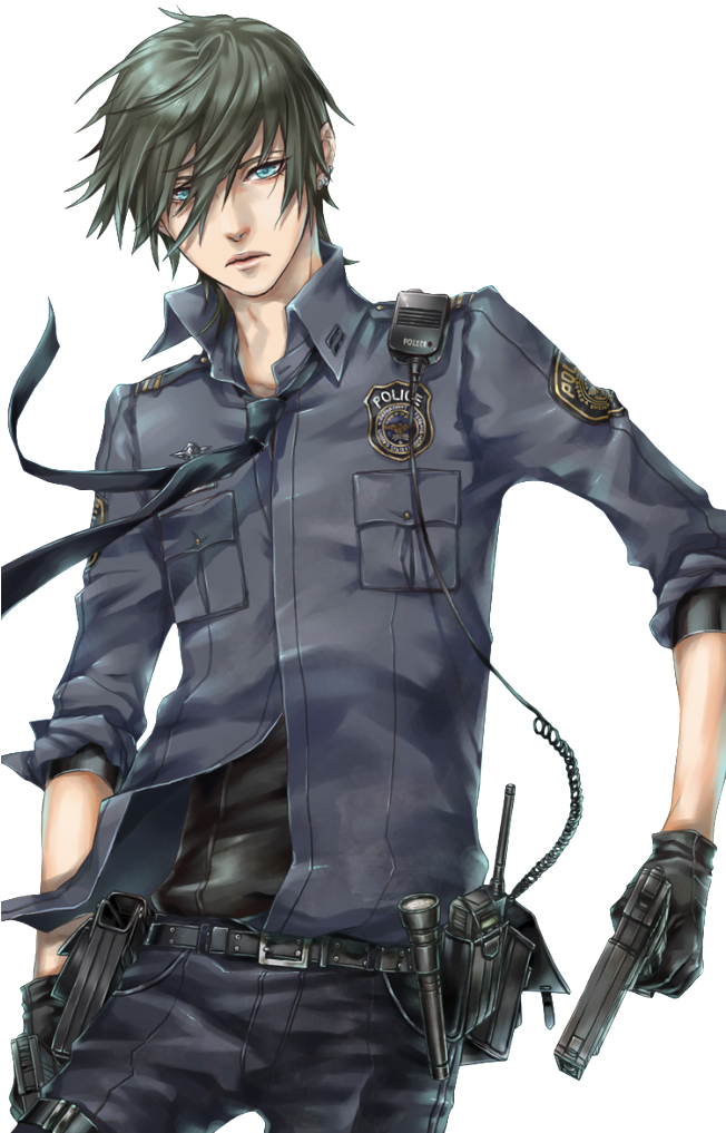 Download Police - Police Officer Anime PNG Image with No Background ...