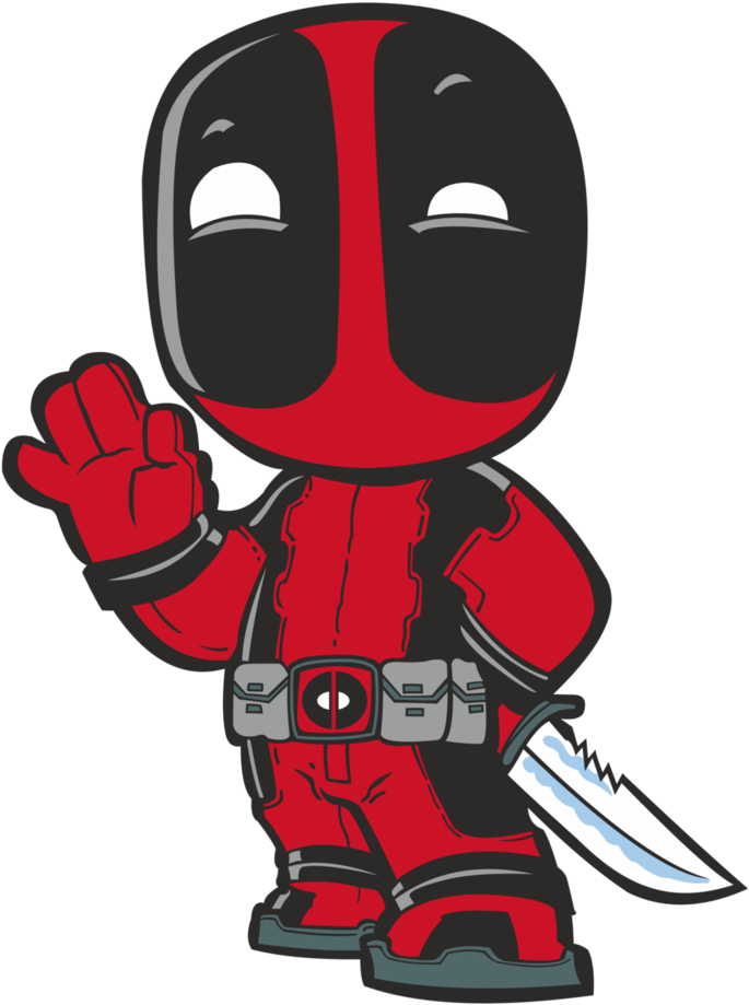 Download Deadpool Chibi Drawing Marvel Comics Art - Chibi Deadpool PNG ...