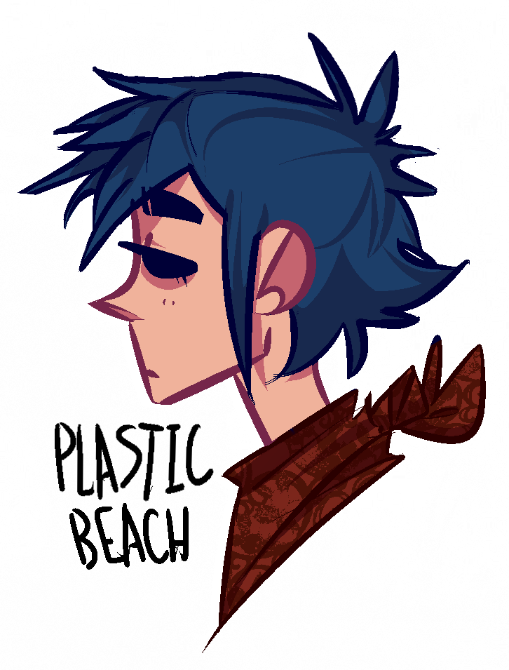 Download The Lemon God Is Back In Town - Gorillaz Fanart PNG Image with ...