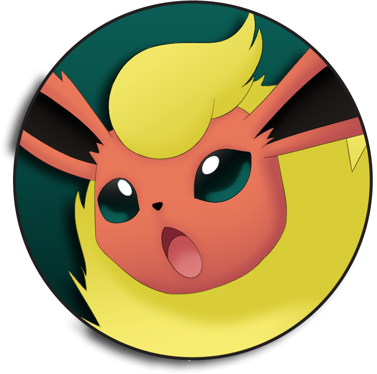 Download Home / Pin Back Buttons / Pokemon / Flareon Pin Back - Flareon ...