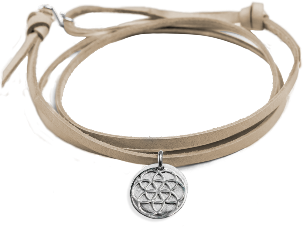 Download Seed Of Life Leather Bracelet - Article22 Angela Lindvall Fruit Of Life Leather ...
